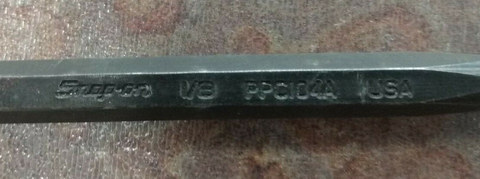 Snap-On PPC104A 1/8 Pin Punch, Snap-On PPC106LA 3/16 Pin Punch | eBay