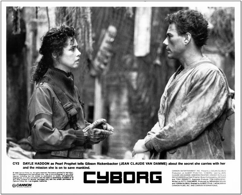 CYBORG - 1989 - Original Press Kit - Includes 6 Photos - JEAN-CLAUDE ...
