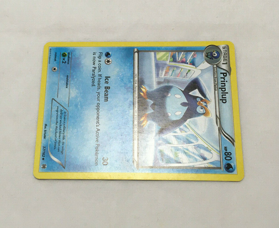 Pokemon Trading Card Game TCG Breakthrough Prinplup 37/162 | eBay