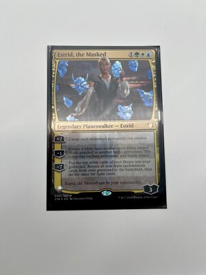 Estrid the Masked - Oversized Foil - Commander C18 - LP - English MTG ...