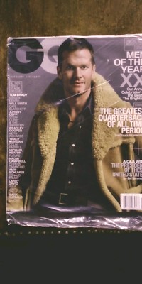 GQ magazine Tom Brady Barack Obama Bradley Cooper Tracy Morgan Michael ...