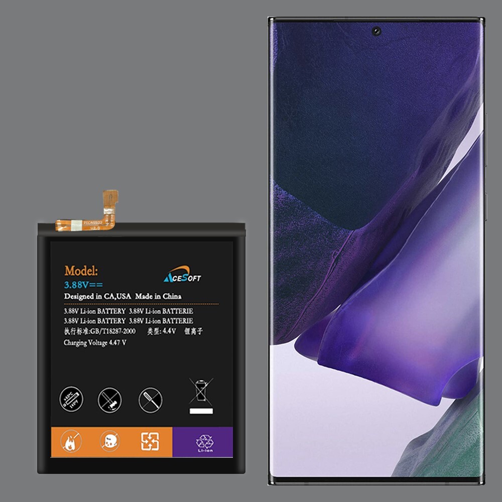 6080mAh Rechargeable Internal Battery for Samsung Galaxy Note 20 5G SM ...
