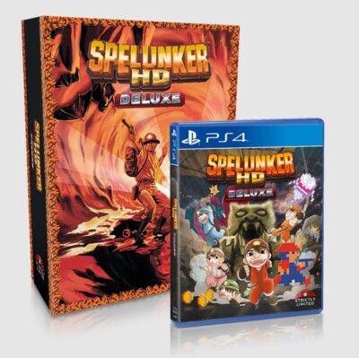 SPELUNKER HD DELUXE COLLECTOR'S EDITION [SLG] - Playstation 4, Brand ...