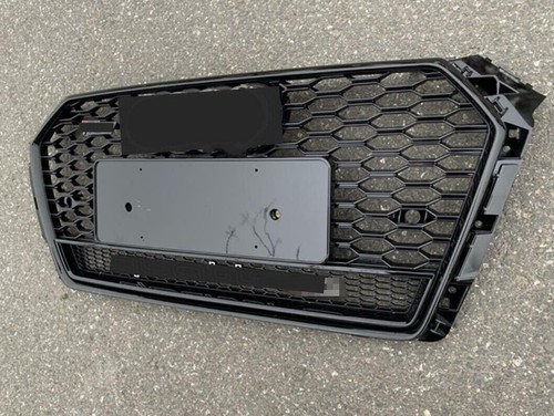 For Audi A4 S4 B9 RS4 Front Bumper Grille Honeycomb Mesh Grill 2017 ...
