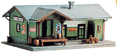 Model Power # 605 Silverado Station Kit HO MIB | eBay