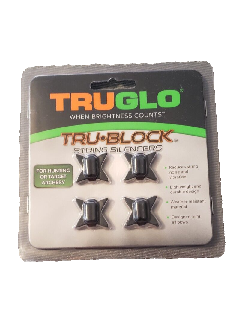 Truglo Tru-Block String Silencers Archery Bow For Hunting & Target ...