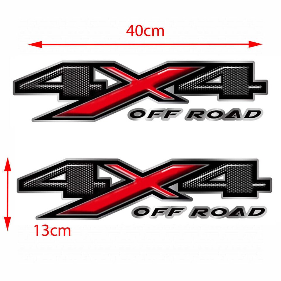 For Nissan Titan Frontier Carbon Fiber Pattern 4X4 Off Road Truck Decal ...