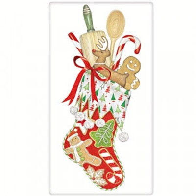 Mary Lake-Thompson Gingerbread Baking Stocking Holiday Flour Sack ...