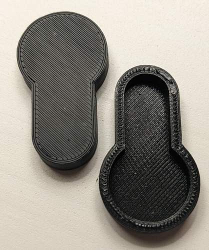 2x Keyhole Lock Cover Door Lock Cover Draft Draught Excluder Cap ...