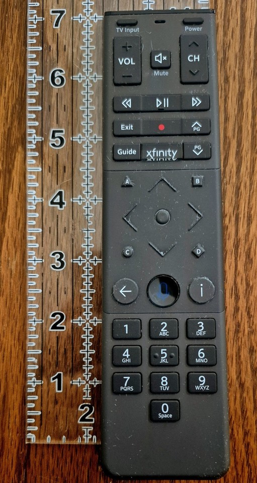 XFINITY by Comcast XR15 Remote Control Version 2 Voice/Speech Enabled ...