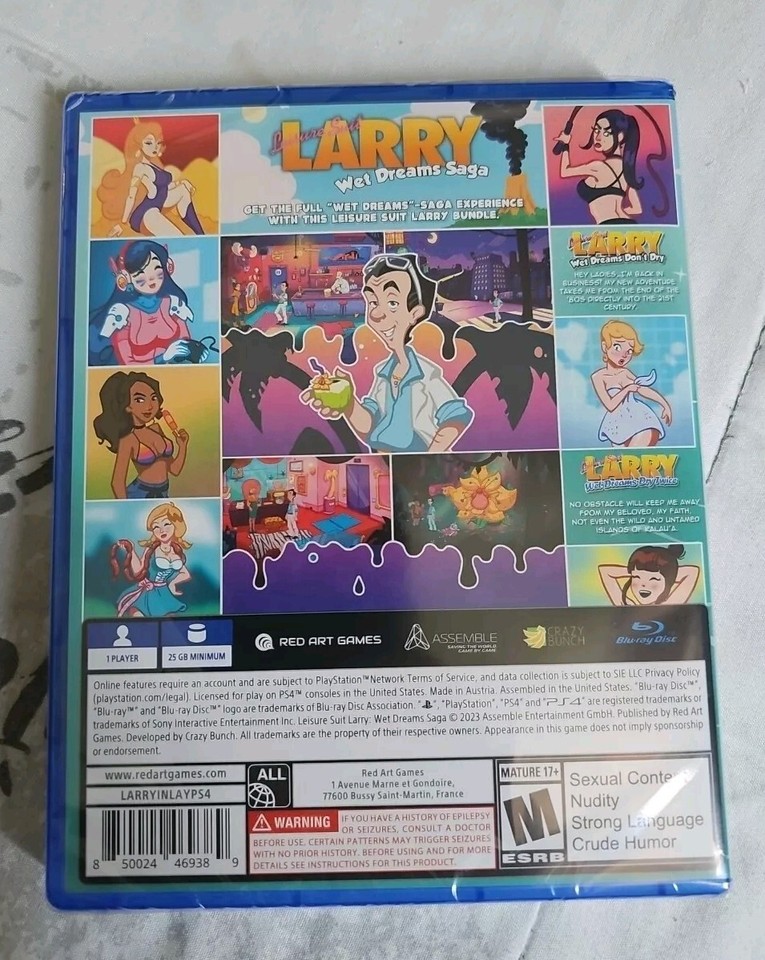 Leisure Suit Larry: Wet Dreams Saga (PS4) - Same Day Shipping | eBay