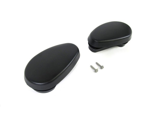 Genuine Mopar Side Steps Bars End Set OEM 68044463ac Dodge RAM 1500 for ...