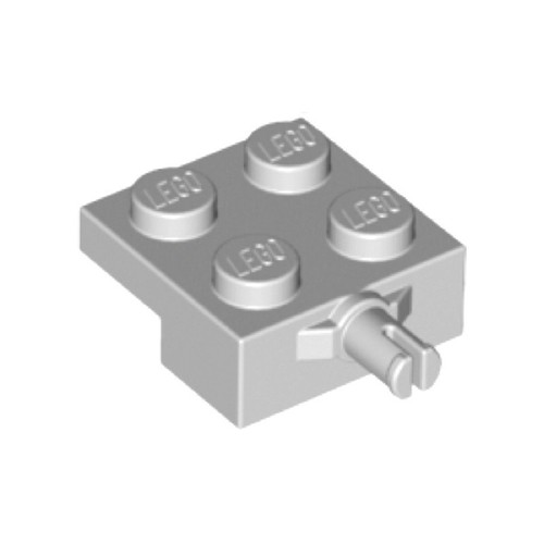 Lego parts 10313 (4pcs) 2x2 Plate stepped with Pin Choose Color Bricks ...