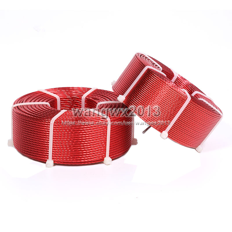 1pcs 1.8mH-6.0mH 0.6mmx7 Multi Strand Wire Inductor Oxygen-Free Copper ...