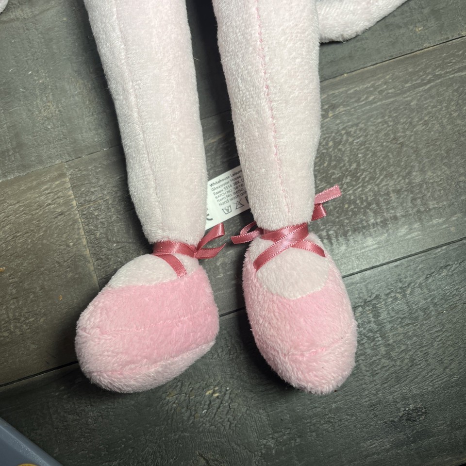 Angelina Ballerina Plush 16” Pink Ballerina Doll HIT Entertainment Rare ...