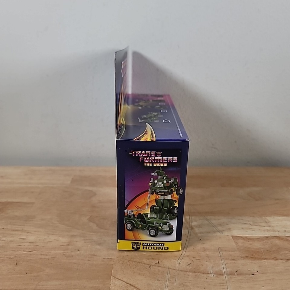 Transformers The Movie Retro G1 Reissue Autobot Hound Hasbro JEEP NIB ...