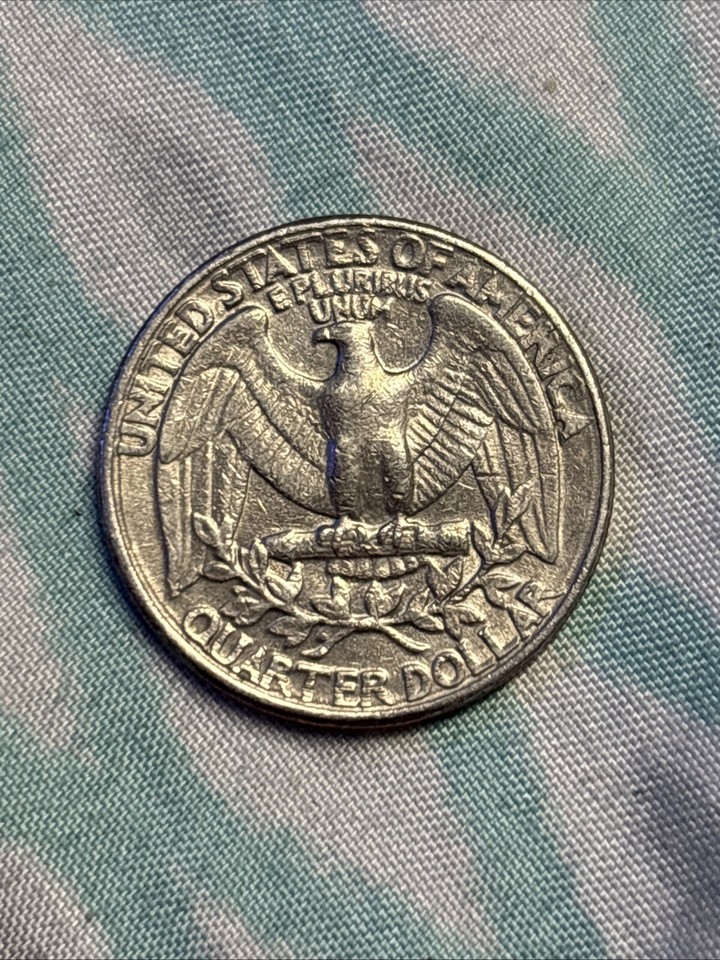 RARE 1980 QUARTER DOLLAR D FILLED MINT MARK ERROR COIN In Cod We Trust ...