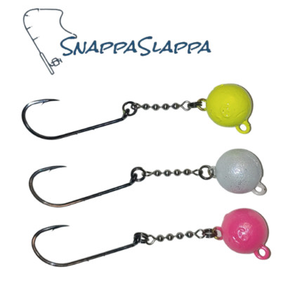 Hogfish Jigs Bofa Deez Hogfish Balls XL With bead chain 10 Pack earball ...
