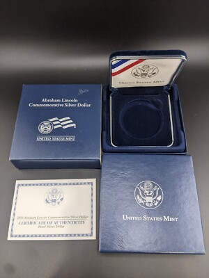 US MINT - 2009 Abraham Lincoln Commemorative Display Box - (NO COINS ...