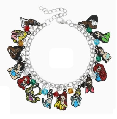 Disney Princess Charm Bracelet | eBay
