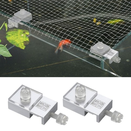 Aquarium Cover Anti-Jump Net Clip Universal Aluminum Alloy Clamp for ...