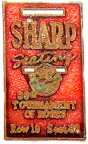 Rose Parade 1988 Sharp Seating 99th Tournament Of Roses Lapel Pin | eBay