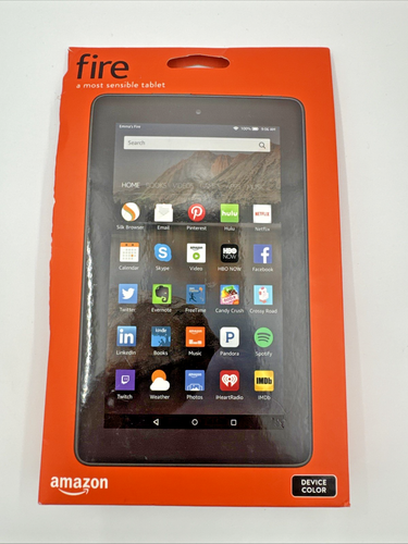 Amazon Fire (5th Generation) 8GB, Wi-Fi, Tablet - Black for sale online ...