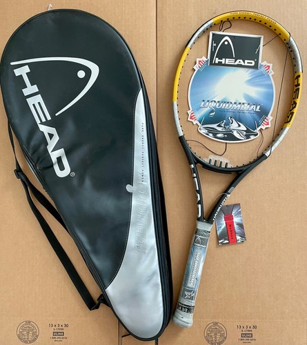 4 1/2 Head Liquidmetal 2 racket with carry case grip 4 1/2 106 SQ IN | eBay