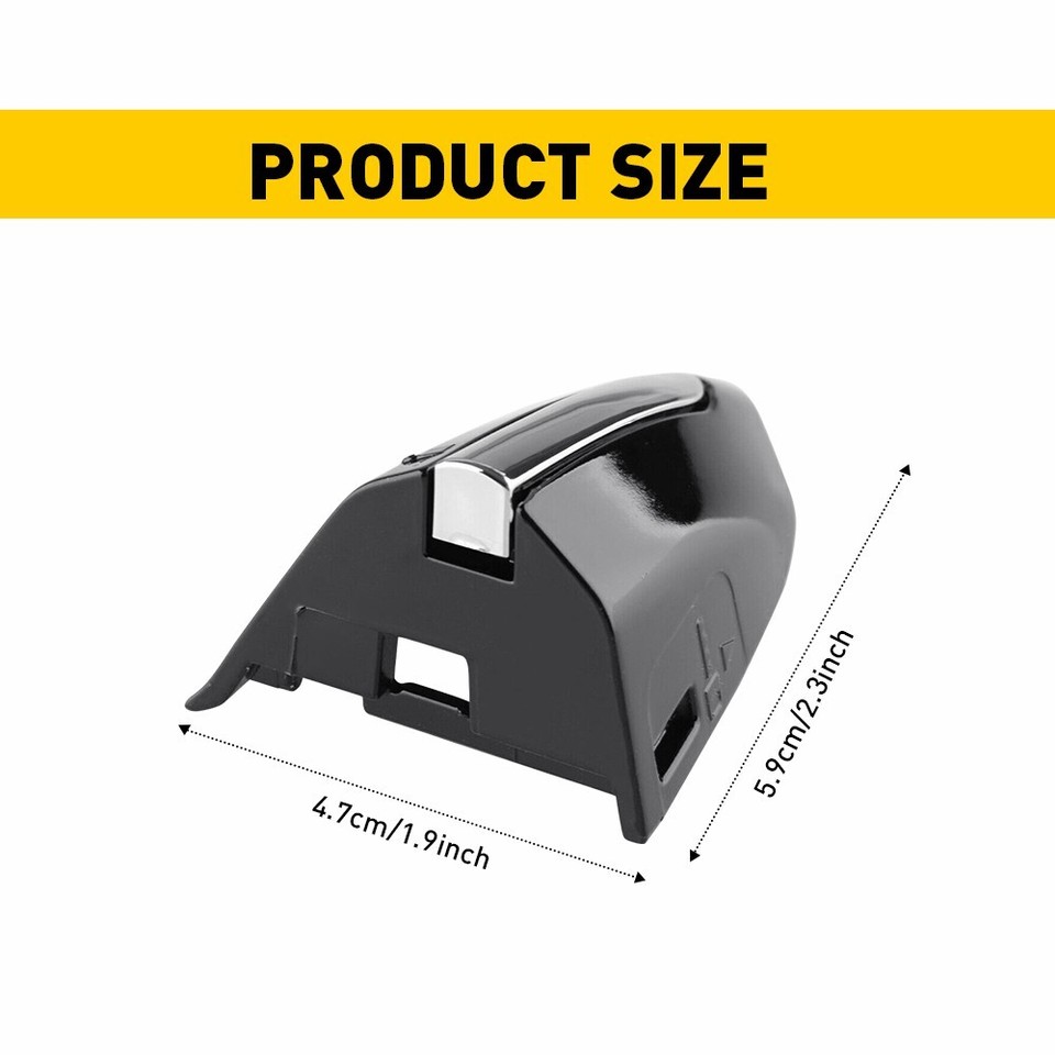 DOOR HANDLE KEY LOCK COVER BEZEL FITS FORD EDGE 2015 2016 2017 2018 ...