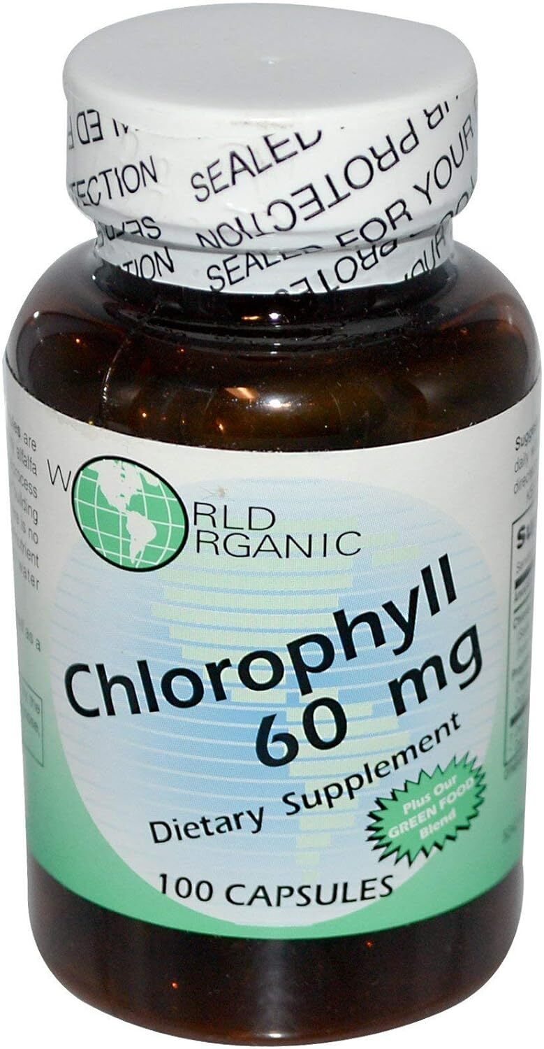 World Organic Chlorophyll 60MG, 100 CP | eBay