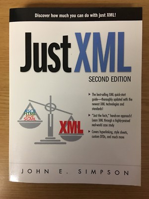 Just XML - The best-selling XML quick-start guide (Second Edition) | eBay