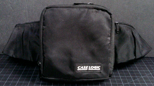 Vintage 90's Case Logic CD Player Fanny Pack Rain Cover & CD ...