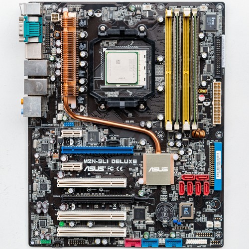 ASUS M2N-SLI Deluxe, AM2+, AMD (90-MIB030-G0EAYZ) Motherboard for sale ...