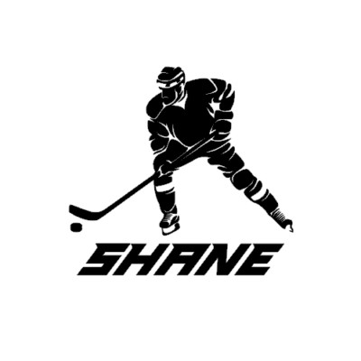 Hockey Decal for Yeti, Hockey Sticker for Water Bottle, Personalized ...