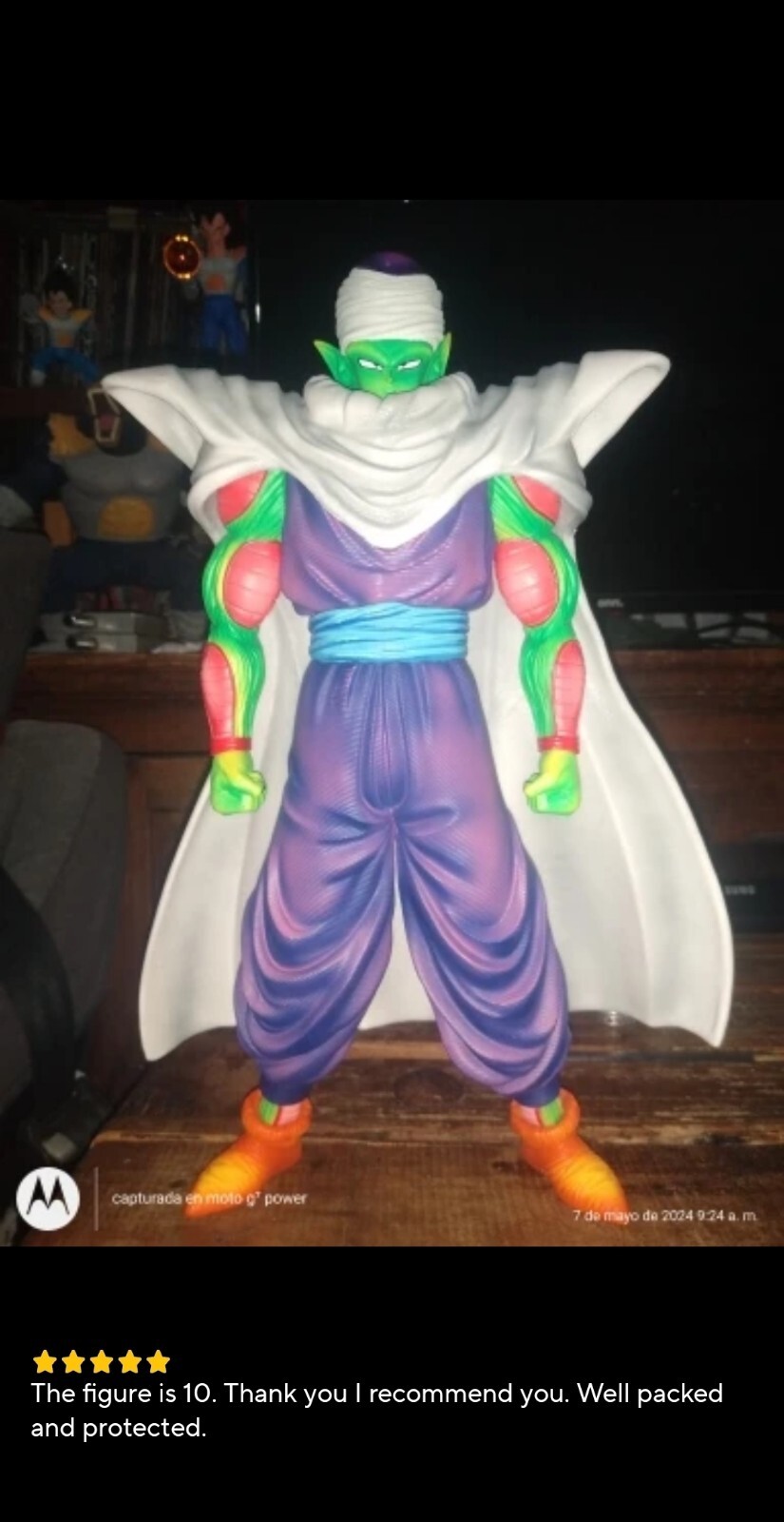 Anime Dragon Ball Z Piccolo Replaceable Arm Piccolo Figure Collectible ...