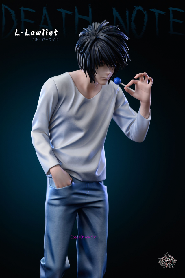 L·Lawliet Resin A Studio Death Note Figurine Statue Presale 1/6 31.5cm ...
