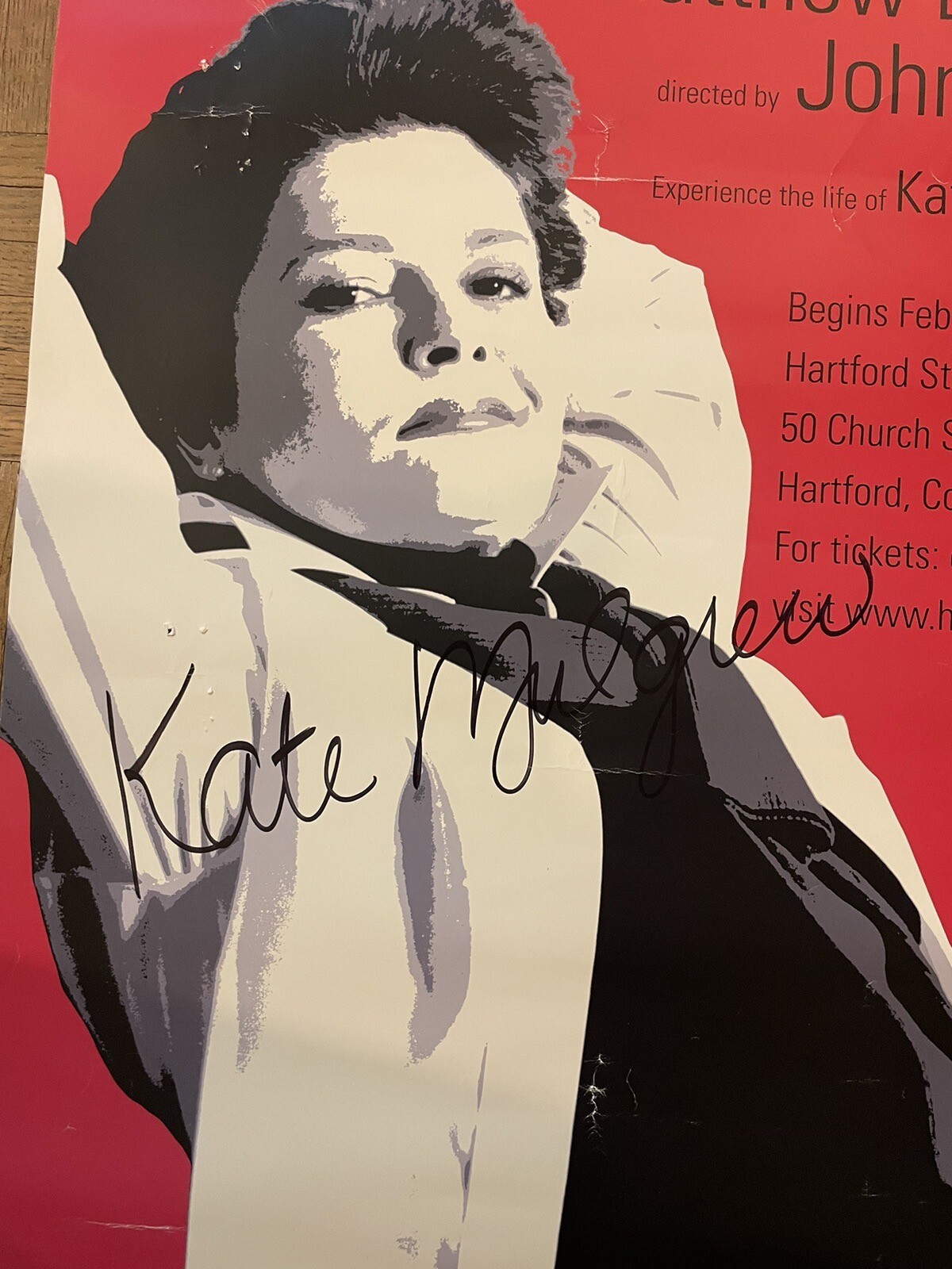 TEA AT FIVE Autographed Poster Kate Mulgrew Star Trek Voyager Captain ...