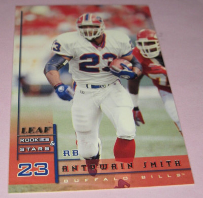 1998 Leaf Rookies and Stars Football Card #106 Antowain Smith | eBay
