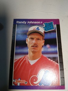 Randy Johnson Rookie Card Donruss Error Card | eBay