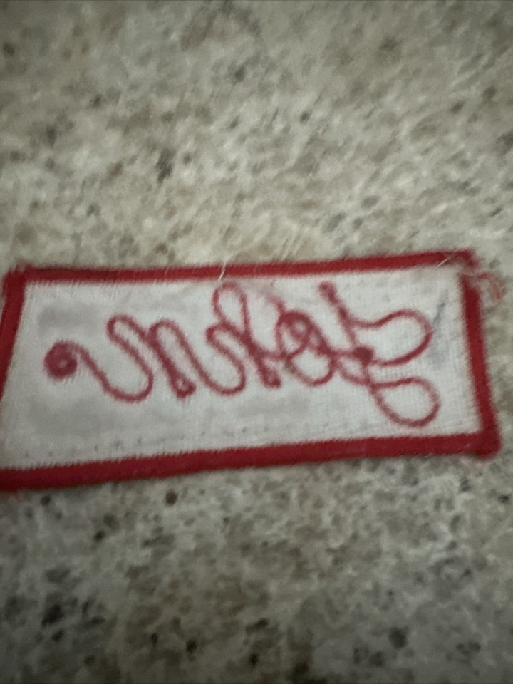 Vintage Rare 70’s JOHN Script Patch | eBay