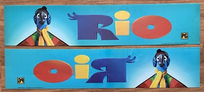 📽 Rio (2011) - Blu Macaw - Double-Sided - Movie Theater Mylar / Poster ...