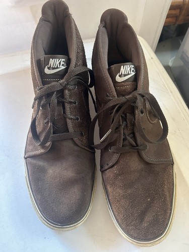 Nike Toki Skateboarding Shoes Men 13 Mid Top Baroque Brown Chukka ...