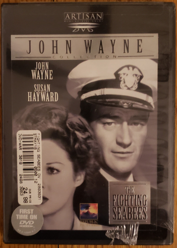 The Fighting Seabees (DVD, 1944) John Wayne, Susan Hayward New, Factory ...