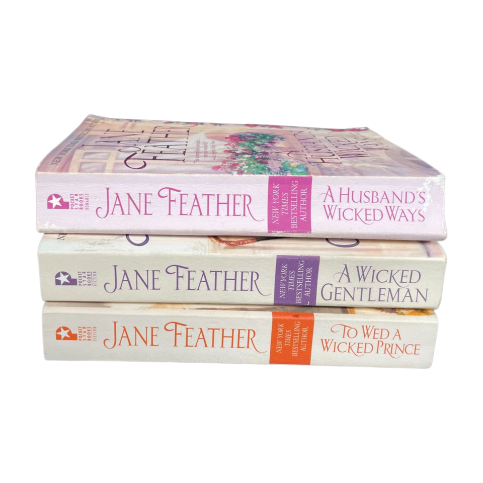 Full Series Set CAVENDISH SQUARE TRILOGY Jane Feather | eBay