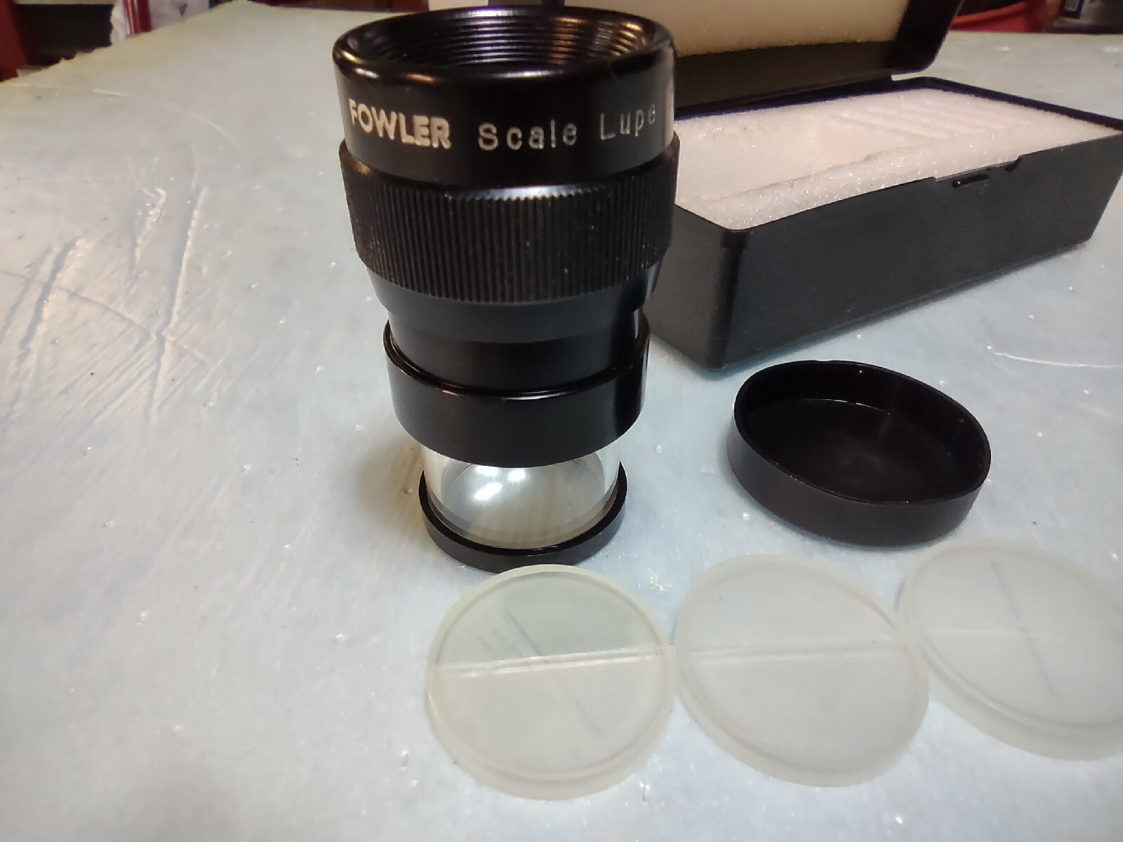 Fowler Peak 7x Pocket Optical Comparator Set W/ Reticles #1,5,7,8,13 | eBay