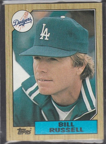 BILL RUSSELL 1987 Topps Baseball Card #116 LOS ANGELES DODGERS | eBay