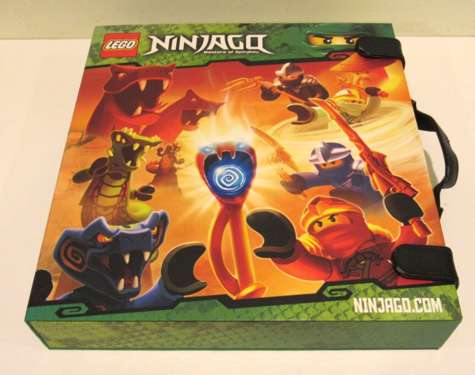 LEGO 853409 Ninjago Green Spinner Storage Case Travel Box Cards Pieces ...