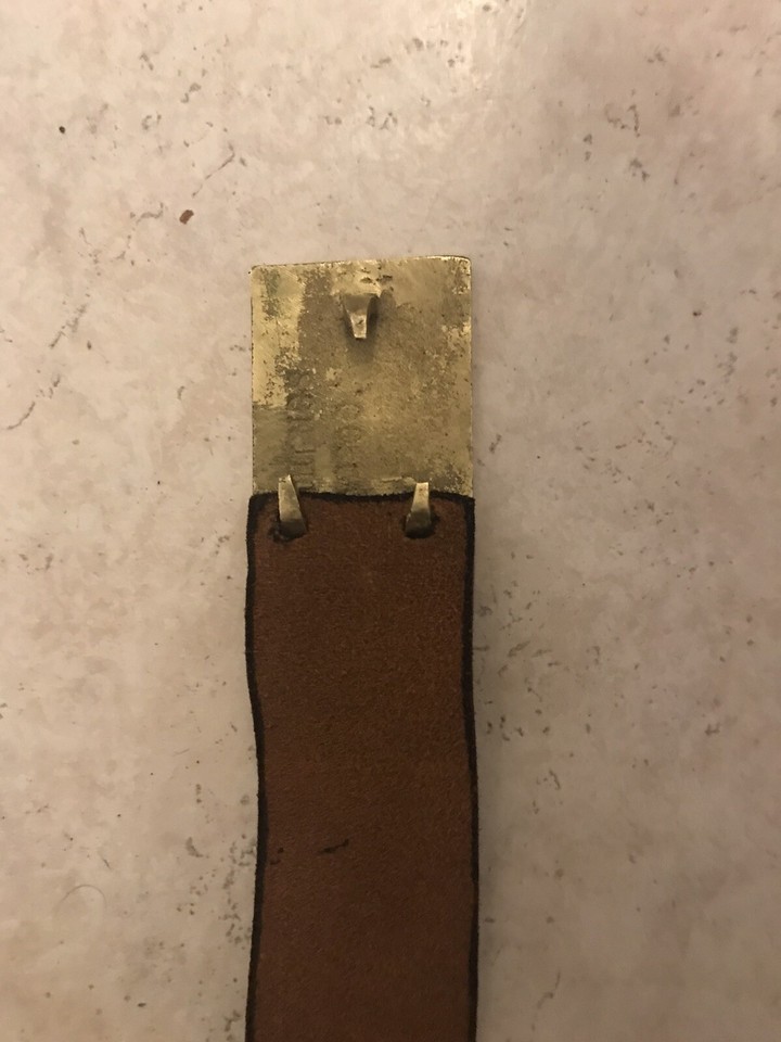 Antique VINTAGE CIVIL WAR U.S CONFEDERATE CSA BELT WİTH PLATE ON BELT ...