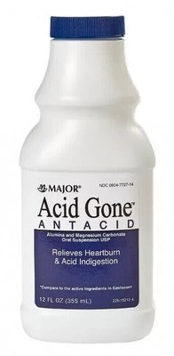 Major Acid Gone Antacid Liquid 12oz | eBay