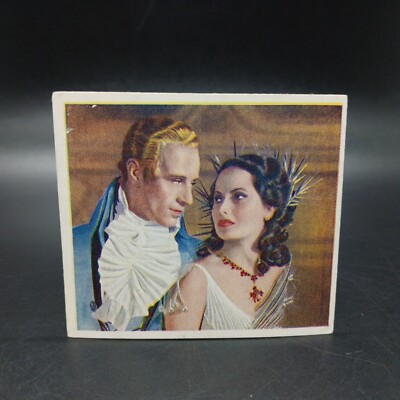 1939 Phillips Famous Love Scenes #27 Leslie Howard Merle Oberon ...